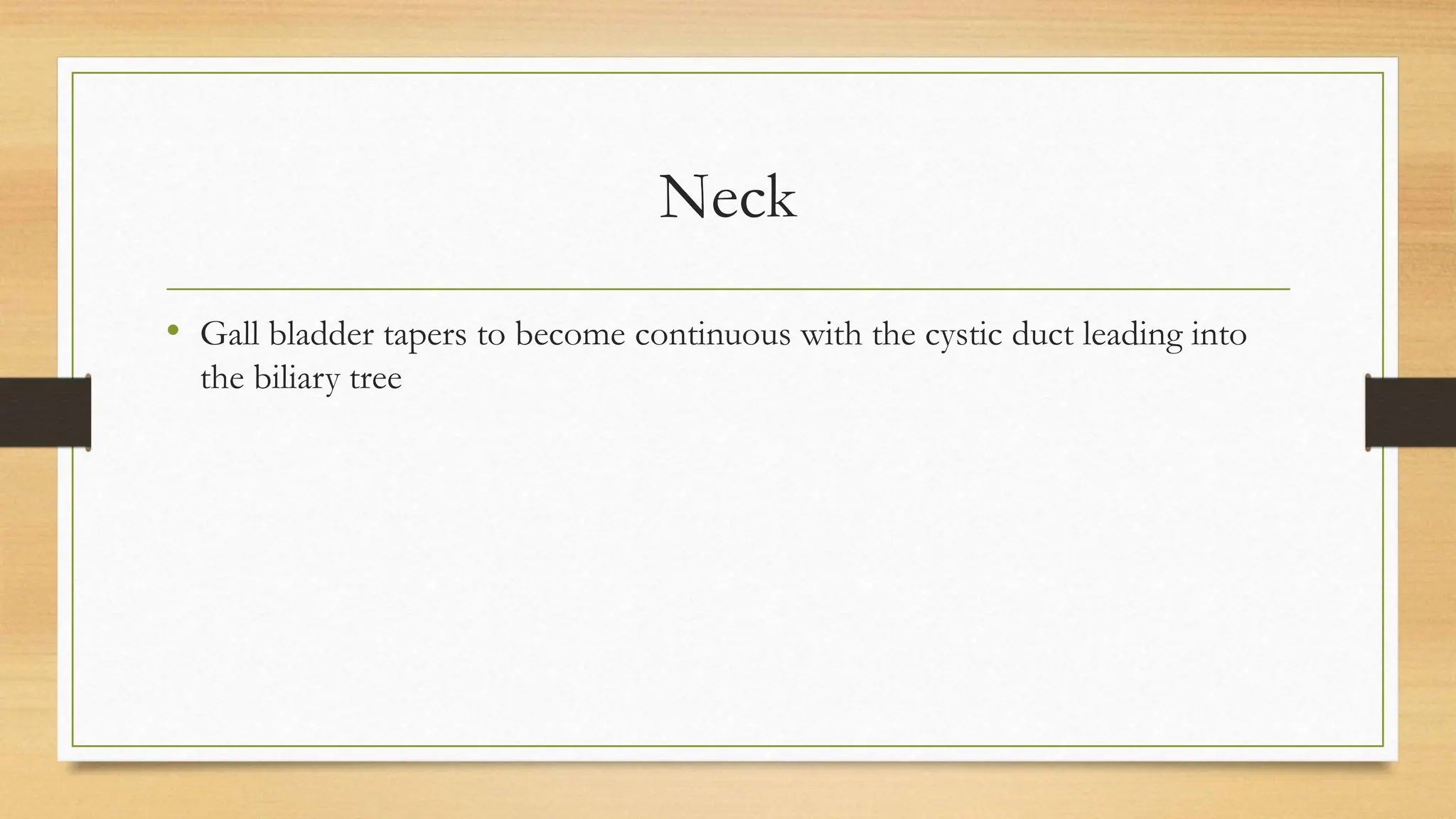 ANATOMY AND PHYSIOLOGY OF GALL BLADDER | PPTX