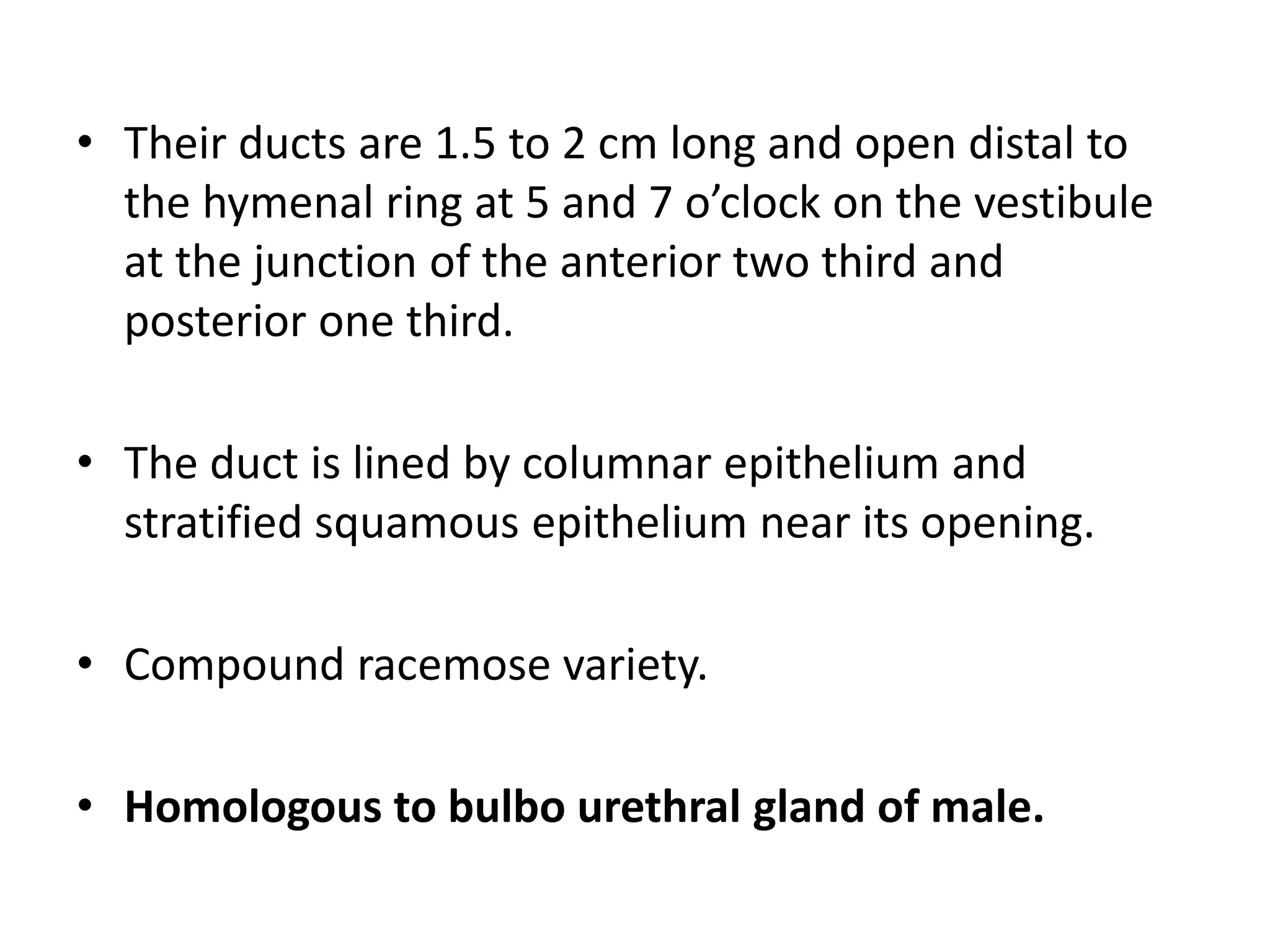 Anatomy of female external genital tract, urethra, urinary bladder | PPTX