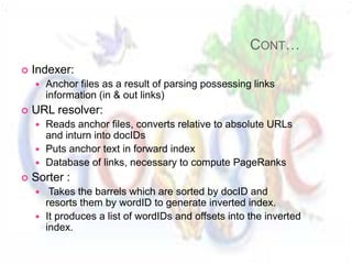 Anatomy of google | PPTX