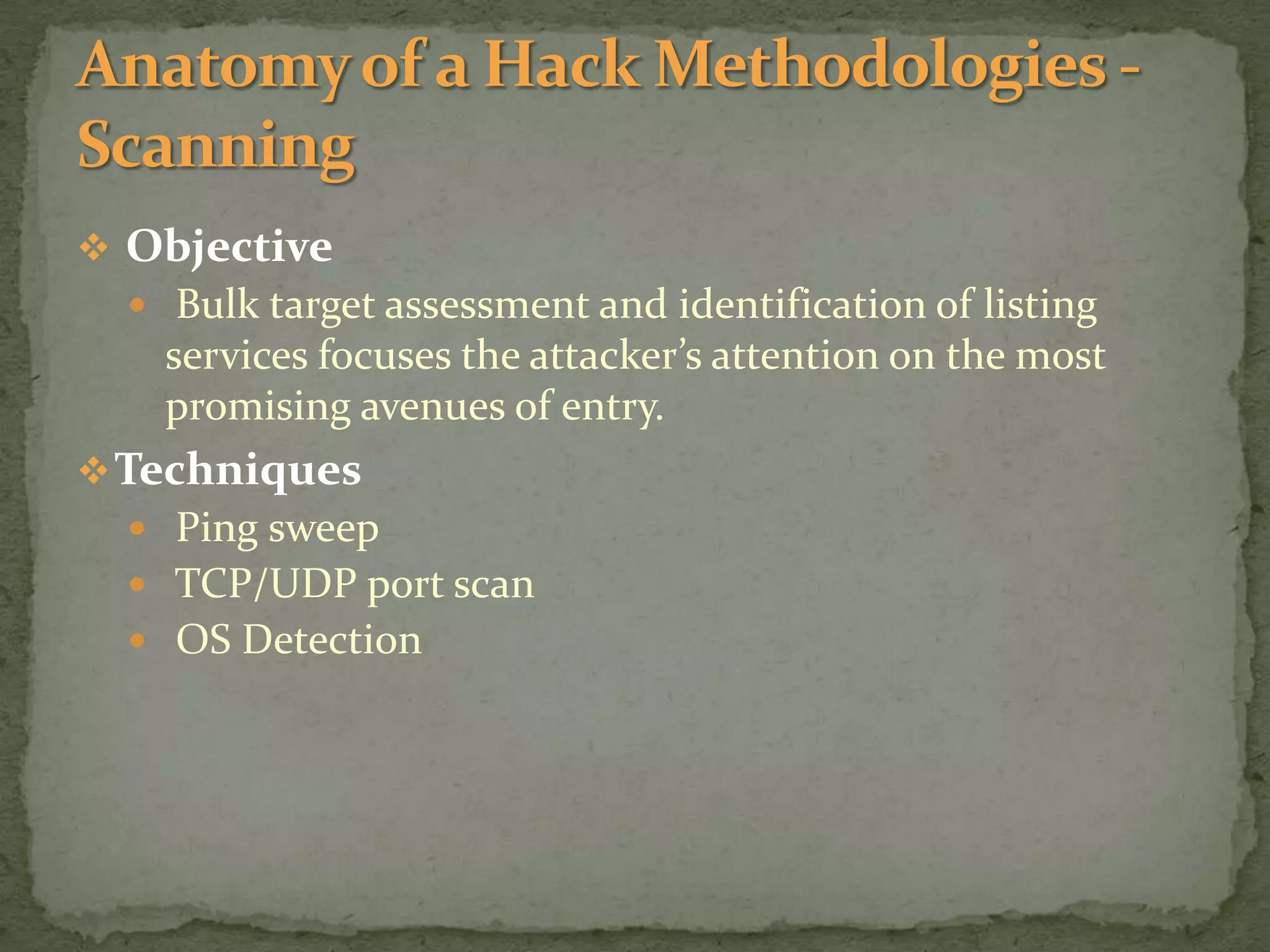 Anatomy Of Hack | PPTX