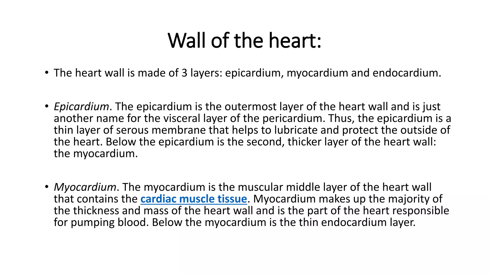 Anatomy of heart | PPTX