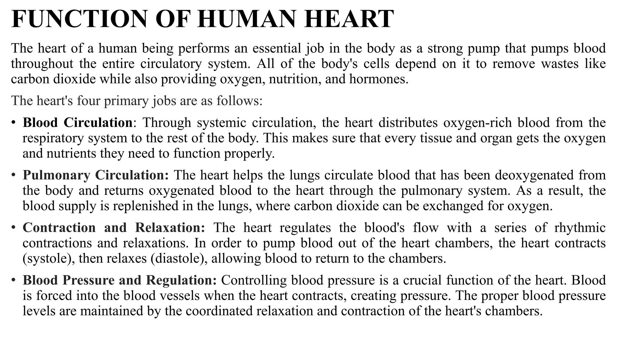 Anatomy of Human Heart | PPTX