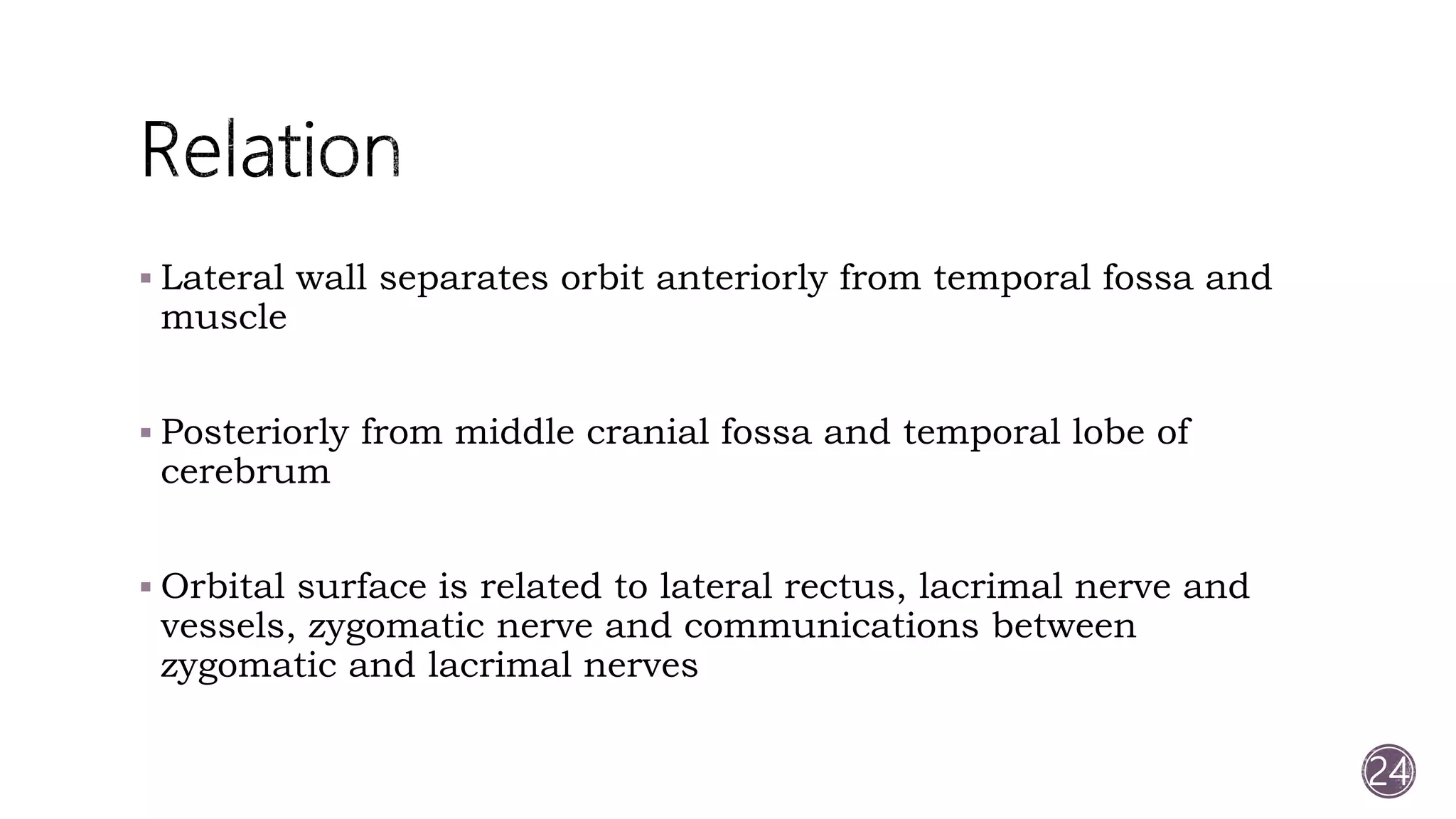 Anatomy of human orbit | PPTX