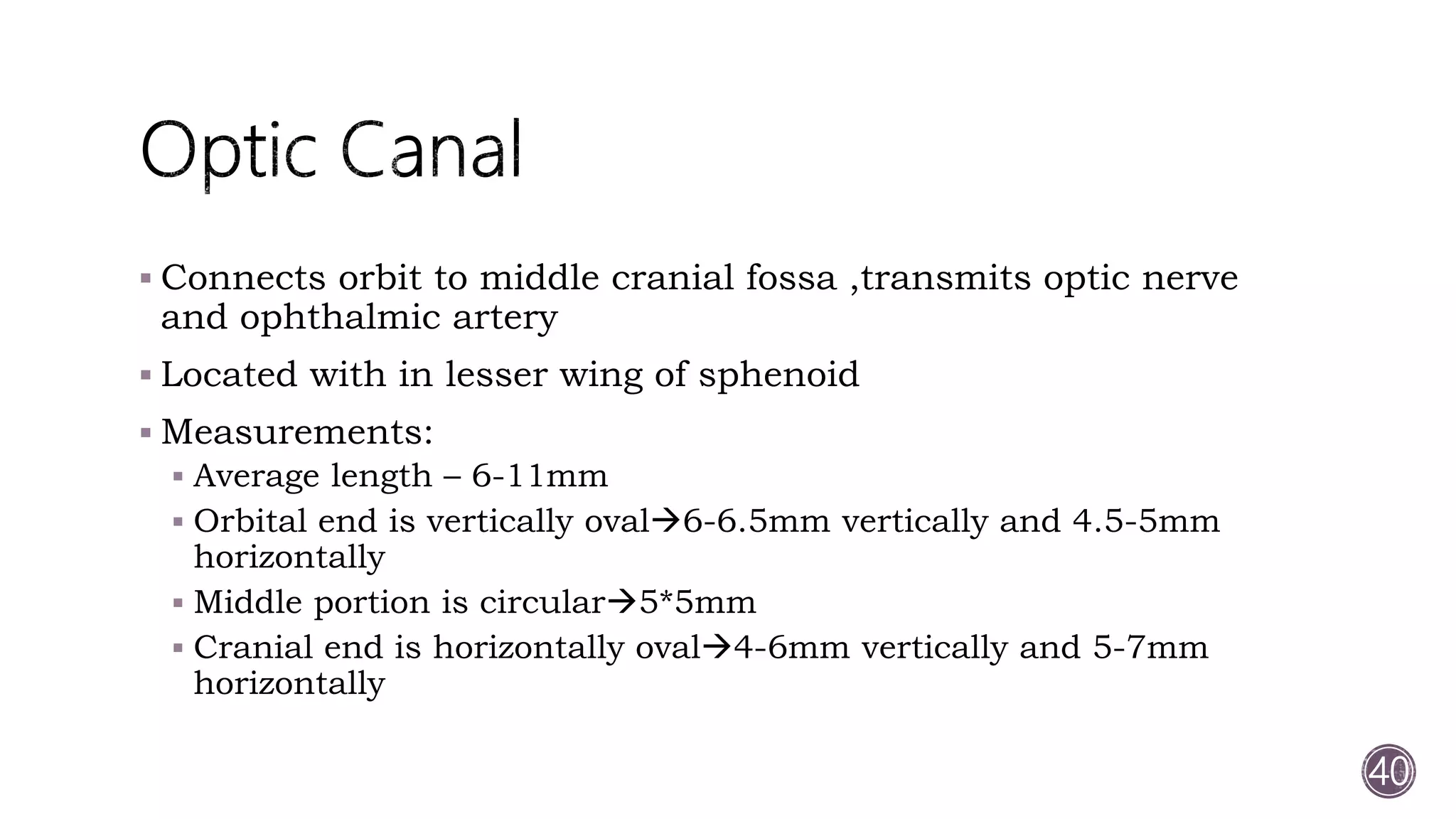 Anatomy of human orbit | PPT