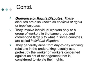 Anatomy Of Industrial Conflicts | PPT