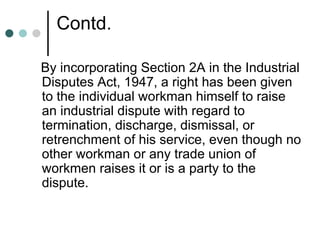 Anatomy Of Industrial Conflicts | PPT