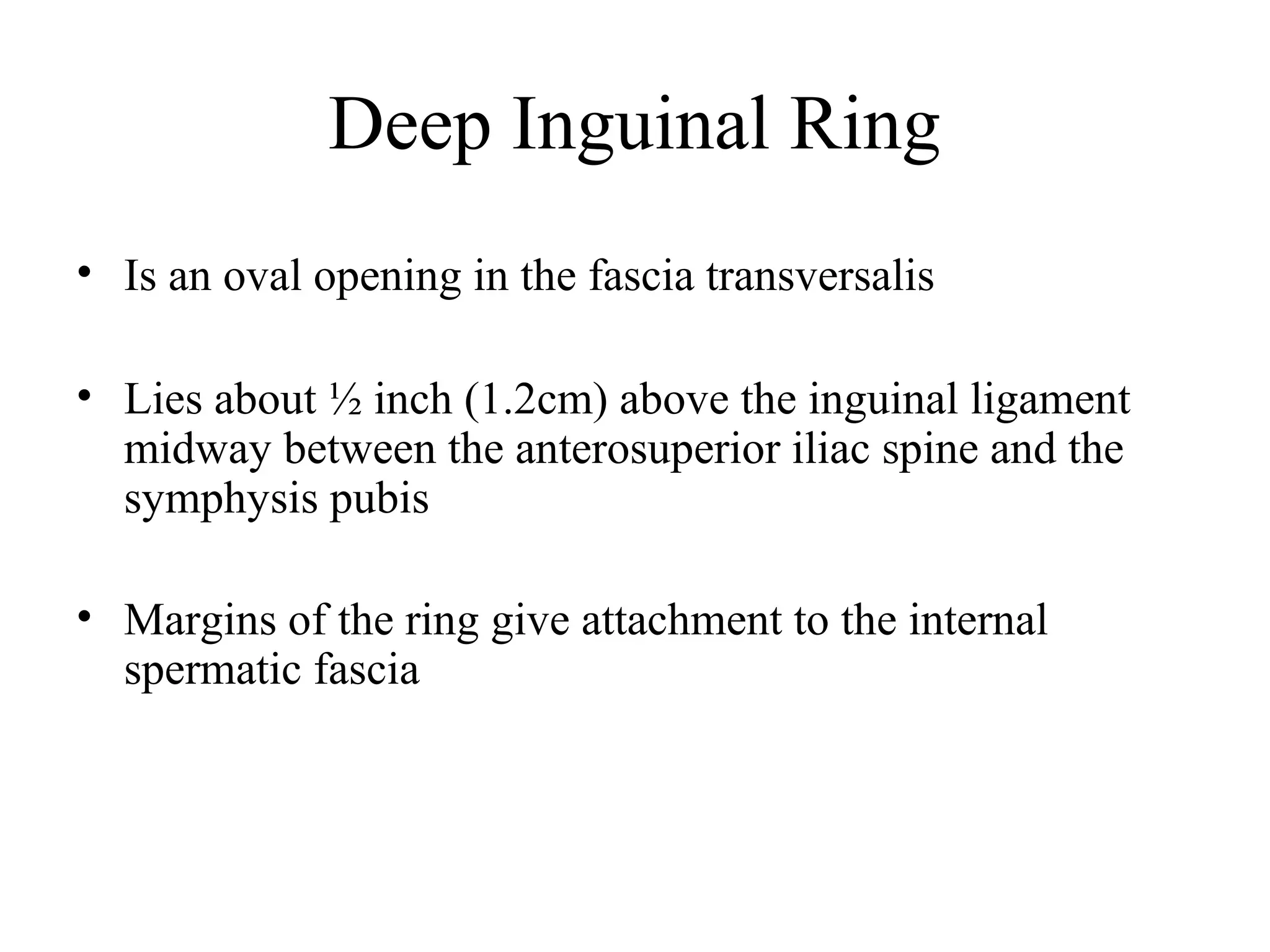 Anatomy of inguinal canal - Dr nesar Ahmad | PPT
