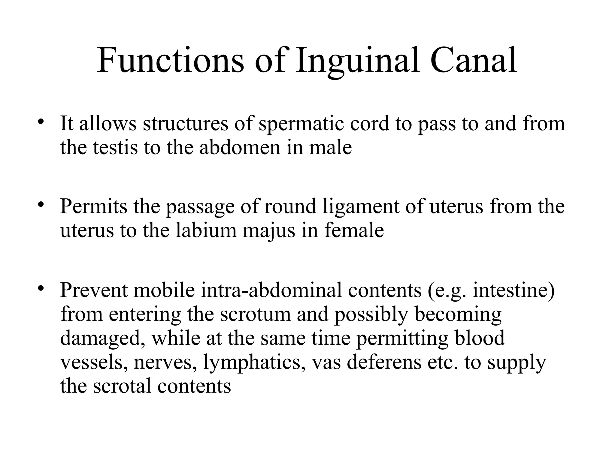 Anatomy of inguinal canal - Dr nesar Ahmad | PPT