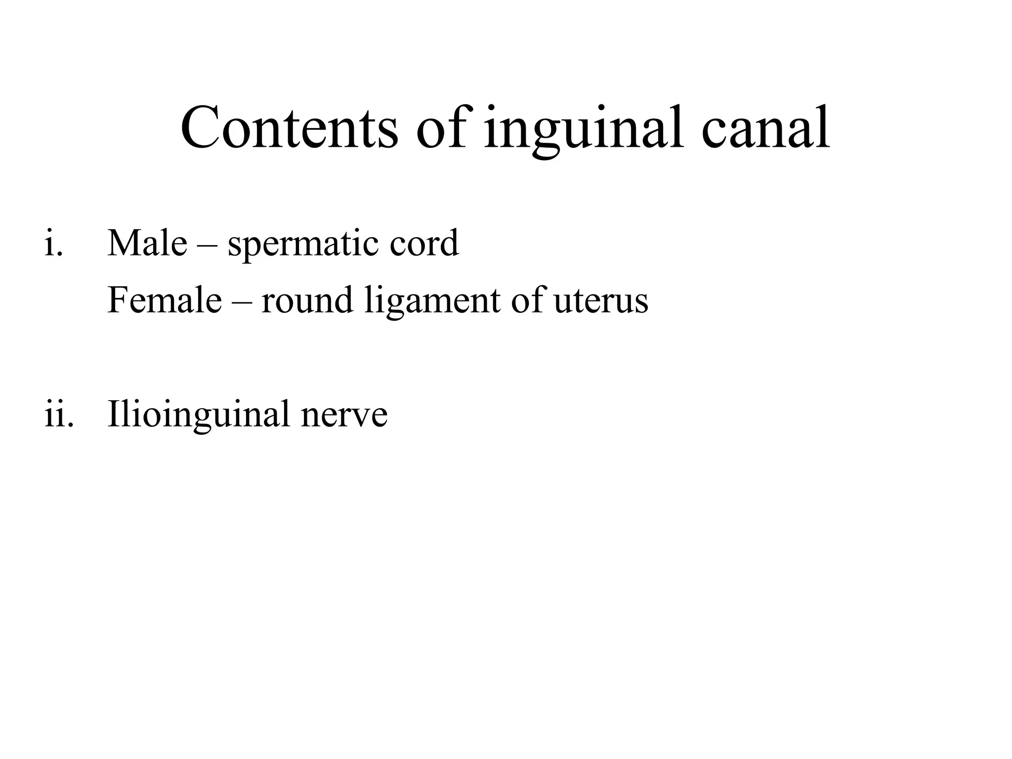 Anatomy of inguinal canal - Dr nesar Ahmad | PPT