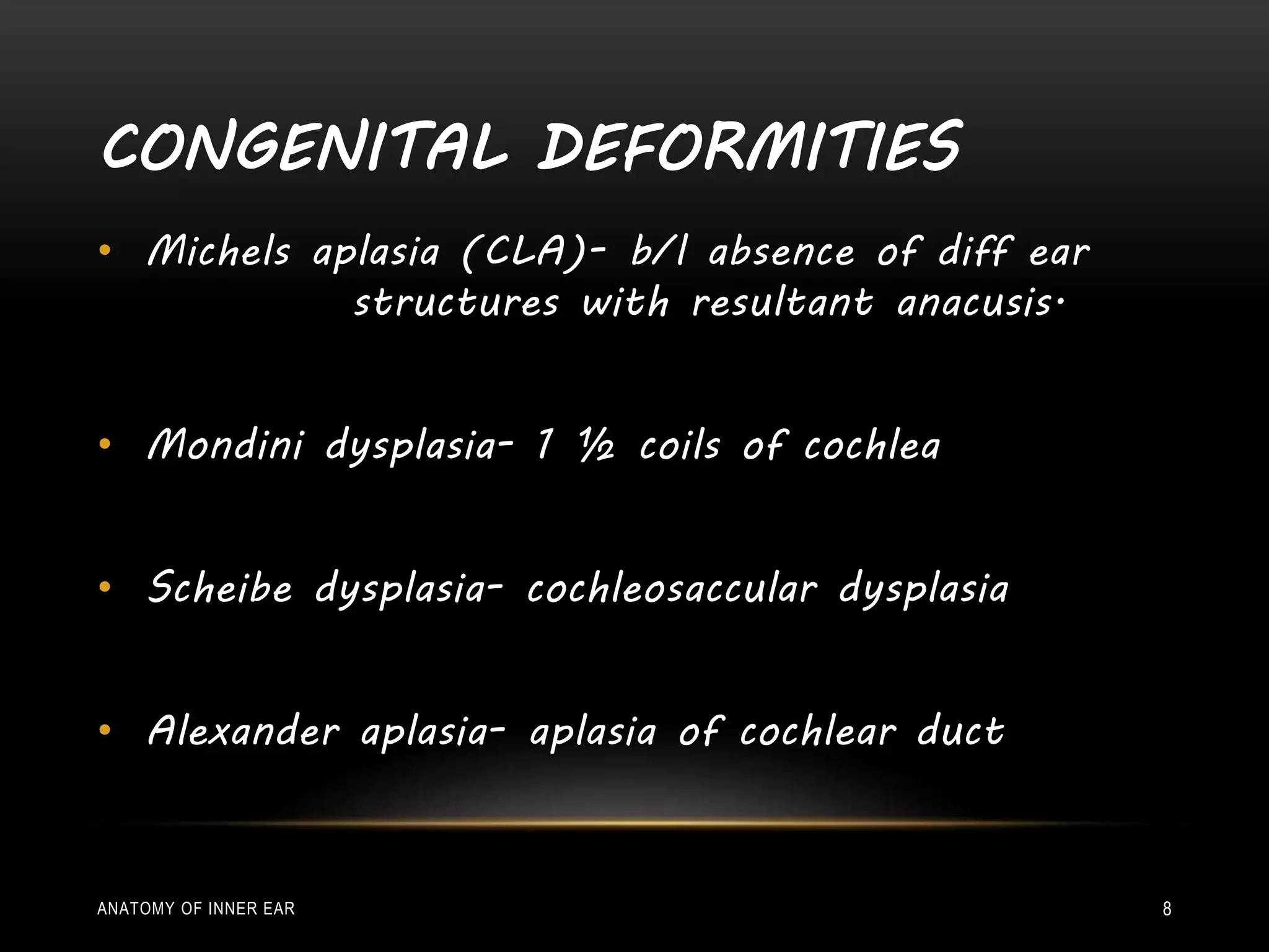 Anatomy of Inner Ear -Dr. Ashly Alexander | PPTX