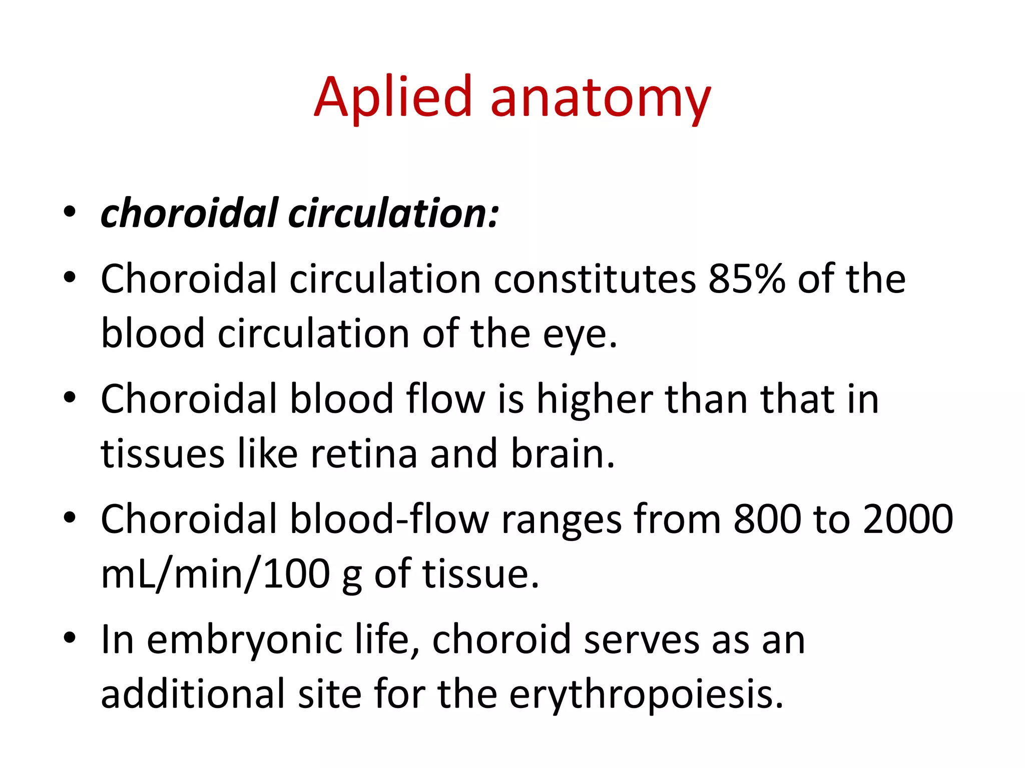 Anatomy of iris | PPTX