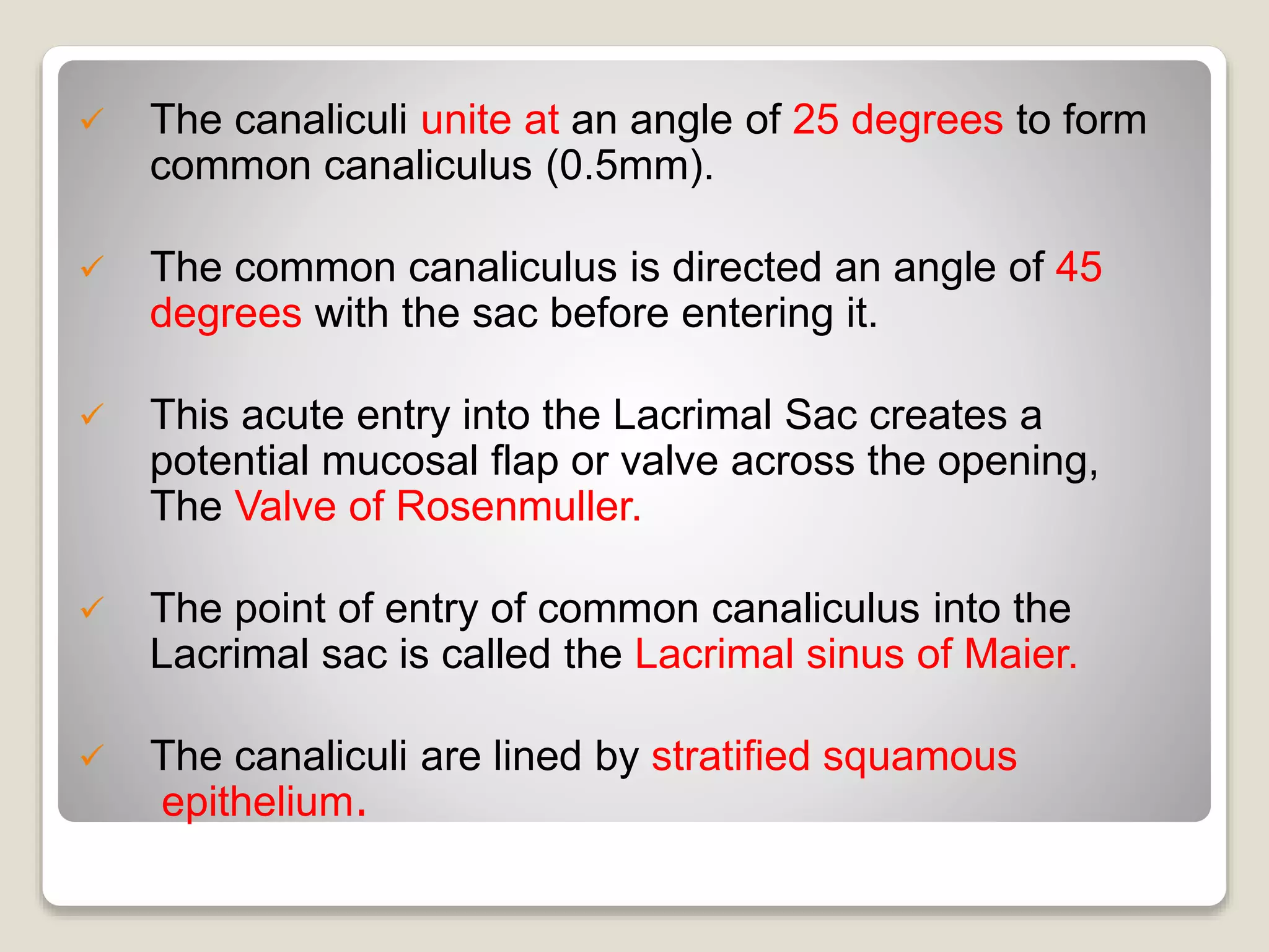 Anatomy of lacrimal apparatus | PPTX