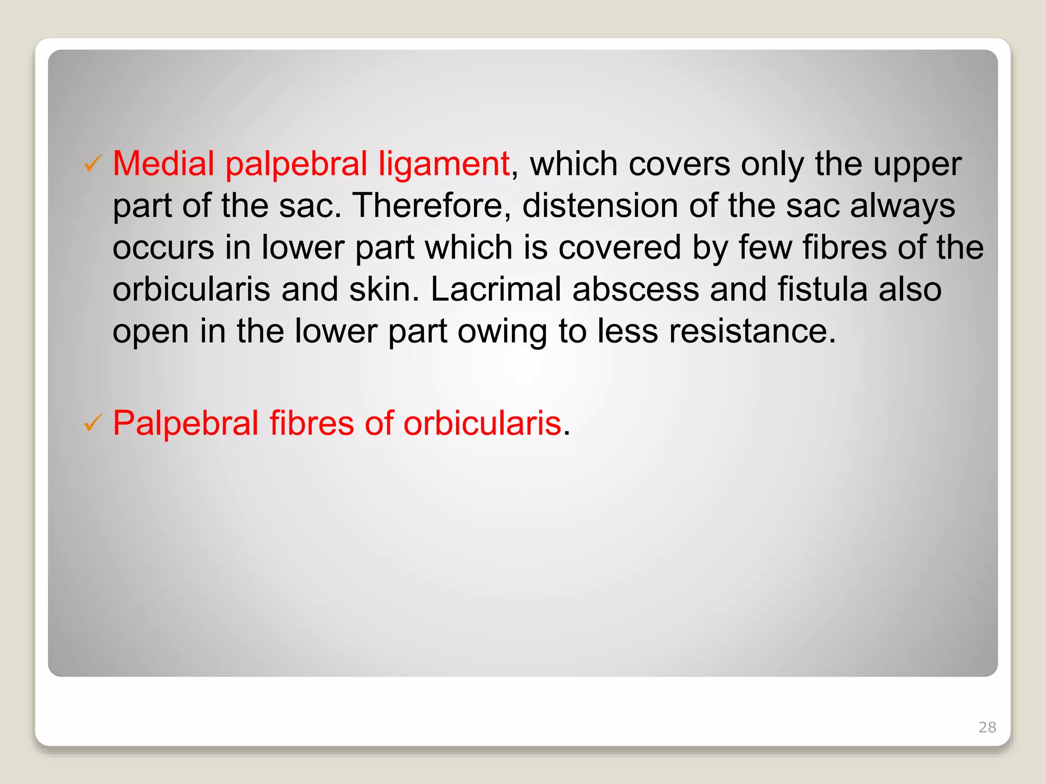 Anatomy of lacrimal apparatus | PPTX