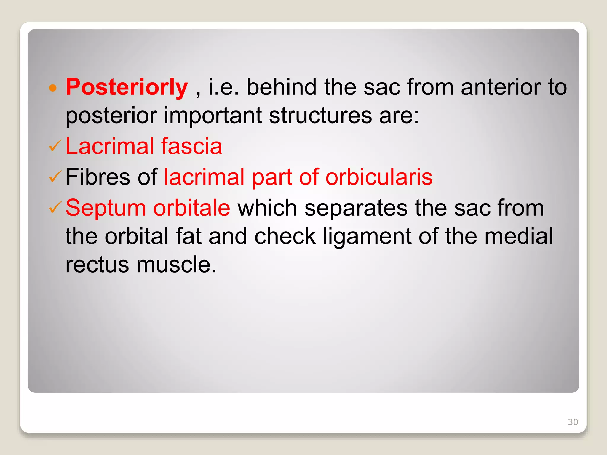 Anatomy of lacrimal apparatus | PPTX