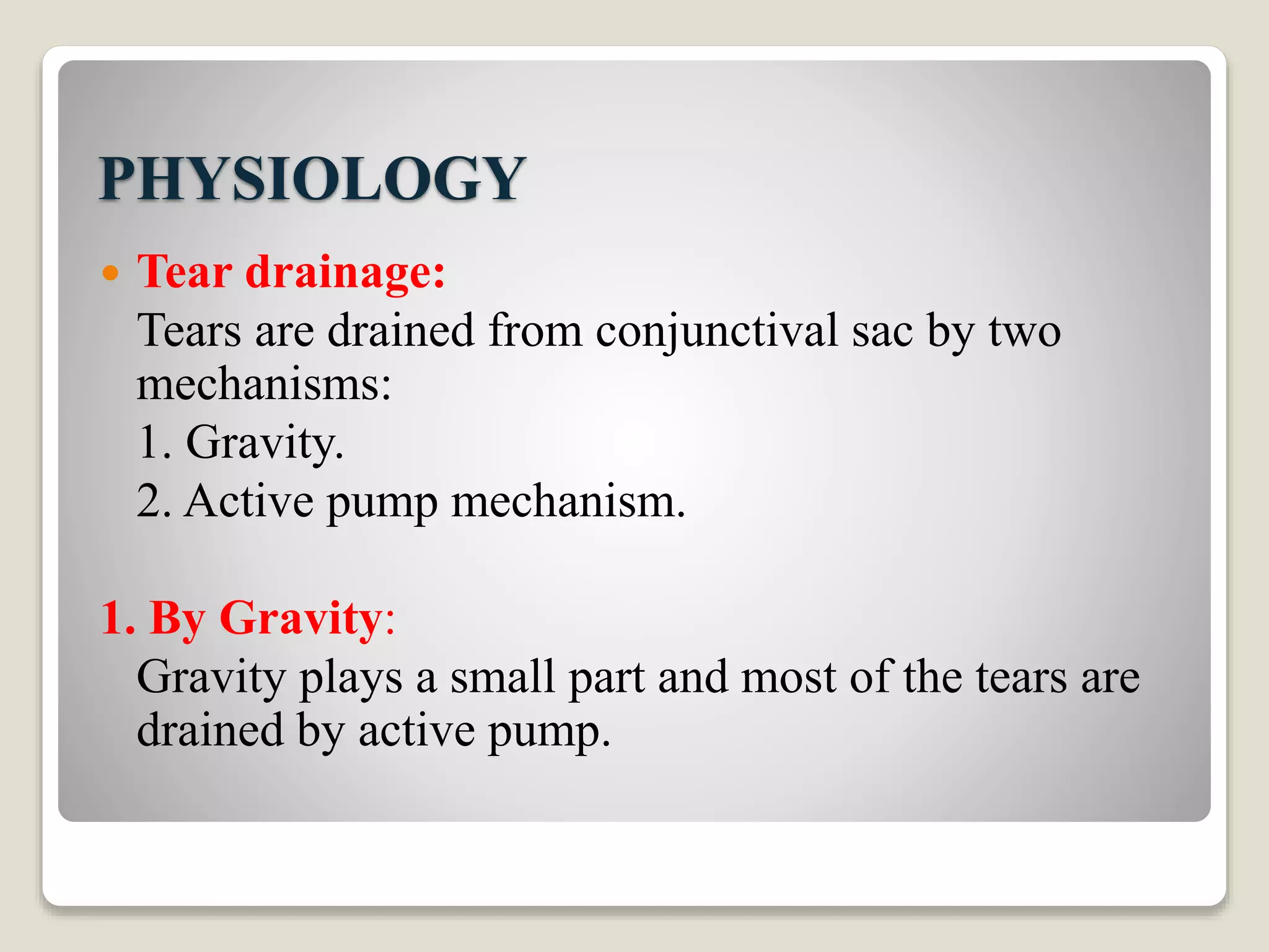 Anatomy of lacrimal apparatus | PPTX