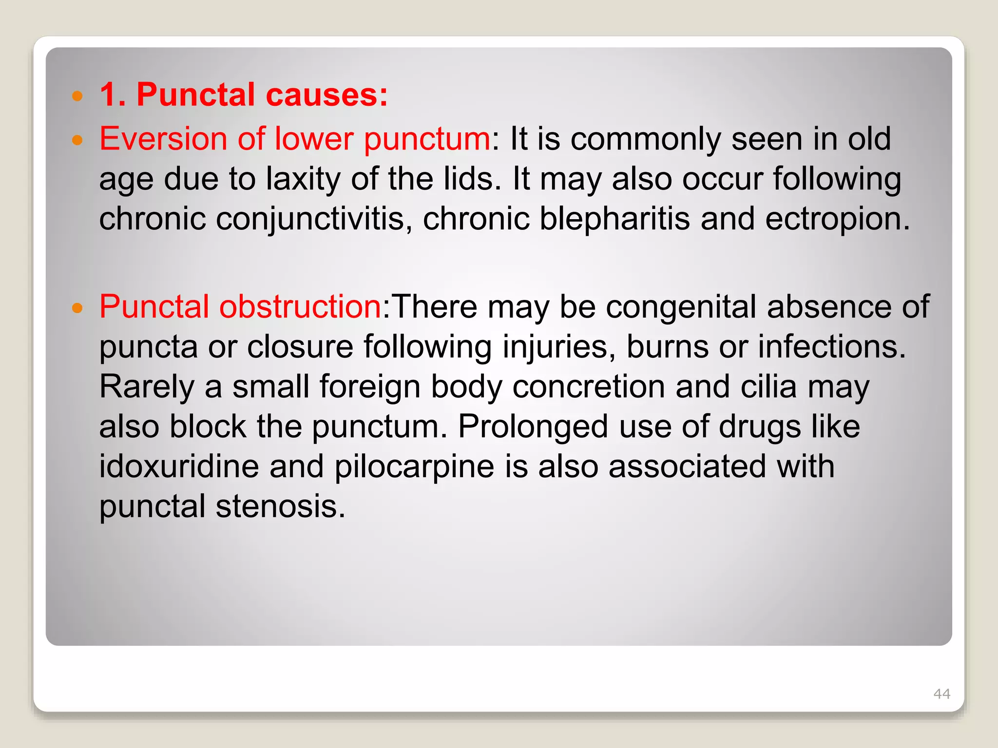Anatomy of lacrimal apparatus | PPTX