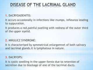 Anatomy of lacrimal apparatus | PPTX
