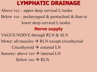 Anatomy of larynx details with diagrams, | PPT