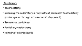 ANATOMY OF LARYNX, VOCAL CORD PALSIES ,.pptx
