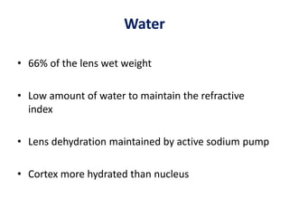 Anatomy of lens | PPTX