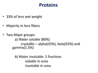 Anatomy of lens | PPTX