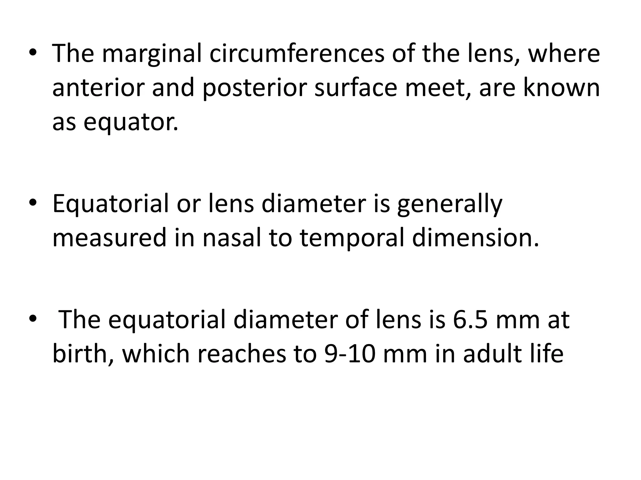 Anatomy of lens | PPTX