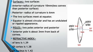ANATOMY OF LENS AND FACTORS AFFECTING LENS TRANSPARENCY.pptx
