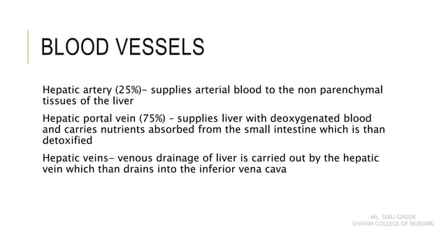 ANATOMY AND PHYSIOLOGY OF LIVER.pptx | Digestive Disorders | Diseases ...