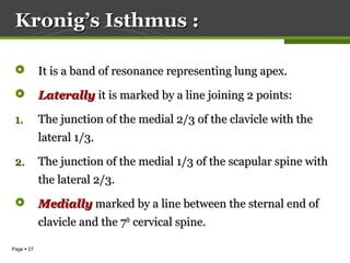 Anatomy of lung & pleura | PPT