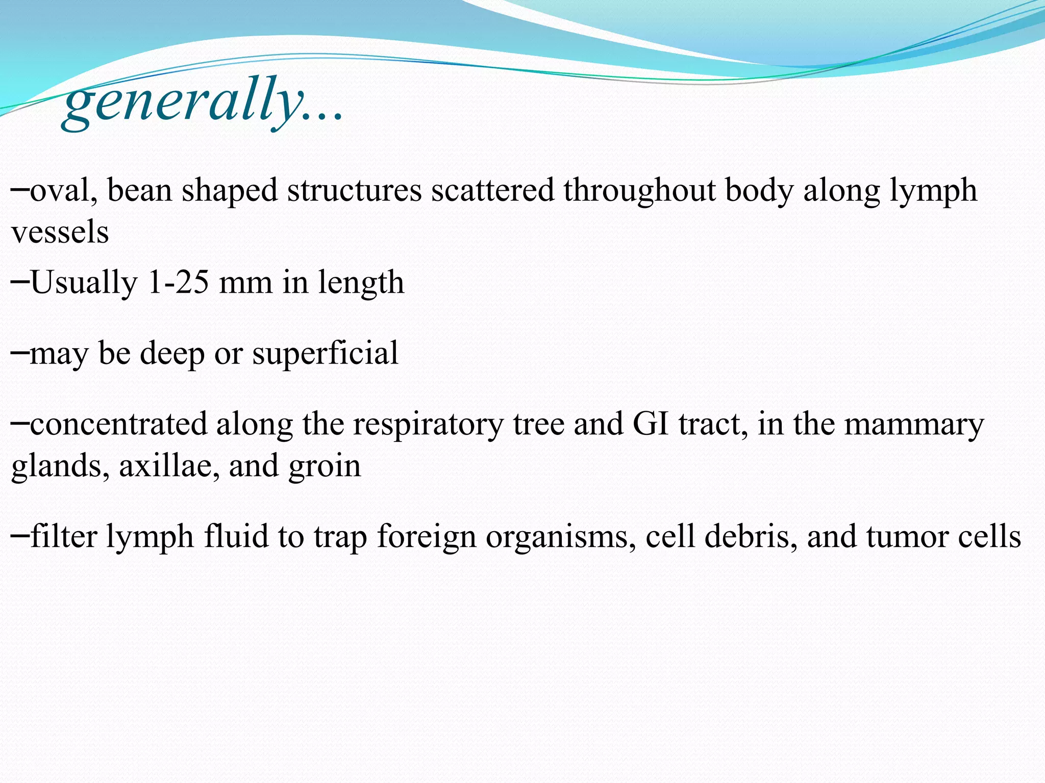 Anatomy of lymph node | PPTX