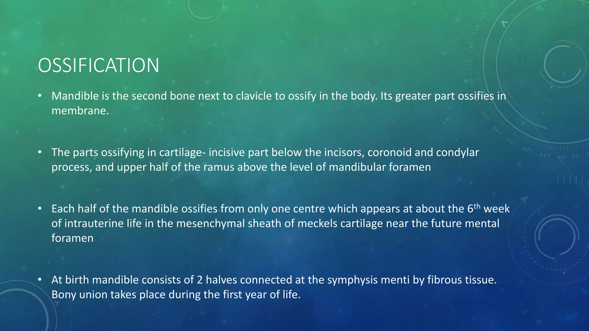 Anatomy of mandible | PPTX