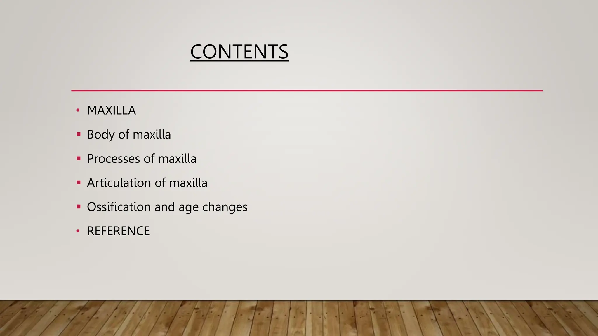 anatomy of maxilla oral and maxillofacial surgery topic OMFS | PPTX