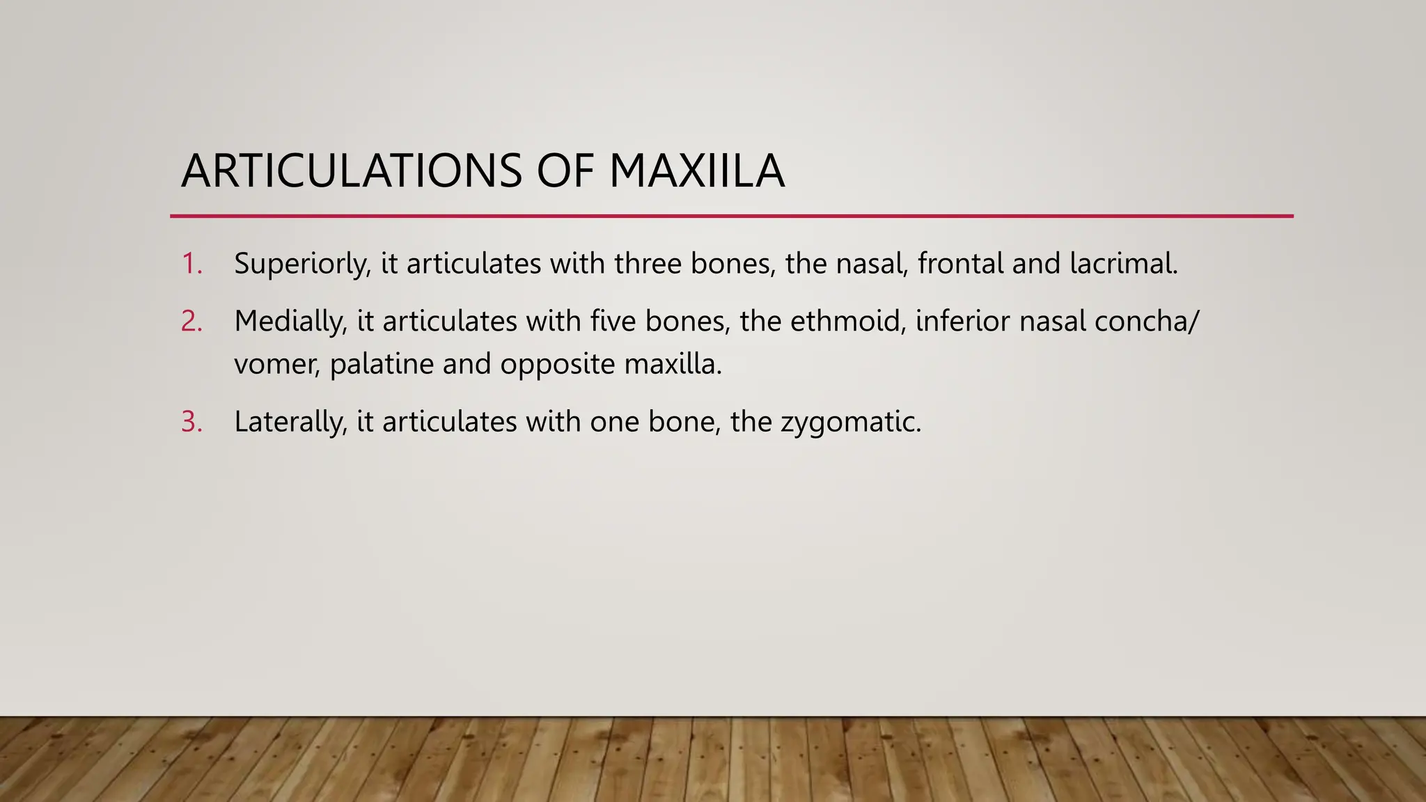 anatomy of maxilla oral and maxillofacial surgery topic OMFS | PPTX