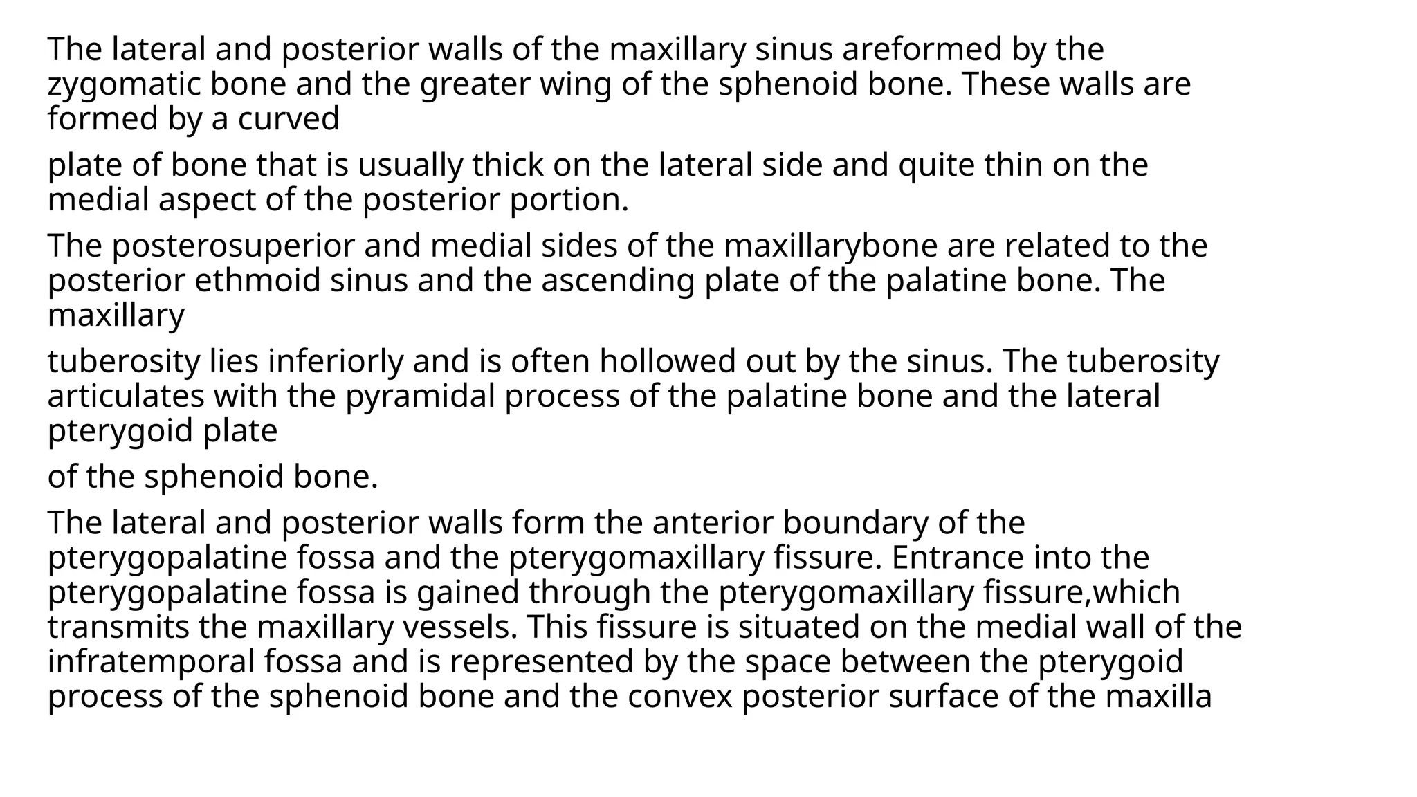 Embryology and Anatomy of Maxillary sinus | PPTX