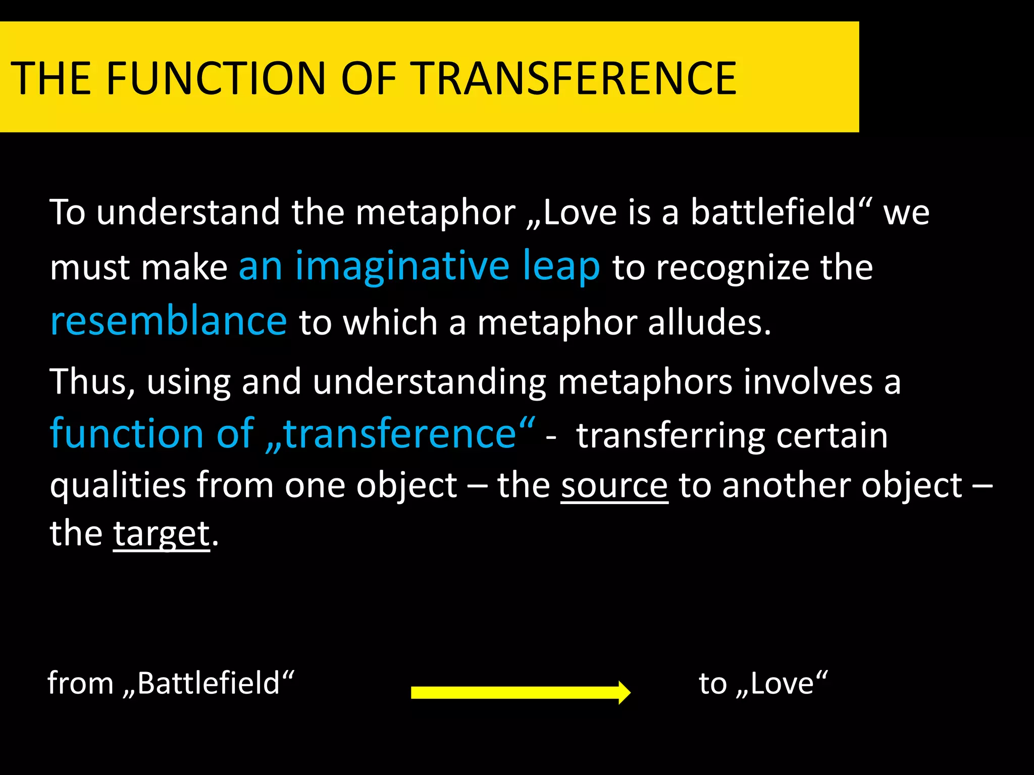 Anatomy of Metaphors - the Ultimate Guide to Creating a Powerful ...