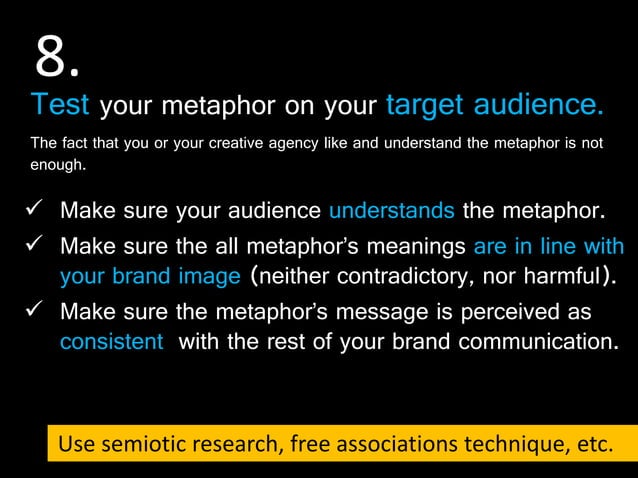 Anatomy of Metaphors - the Ultimate Guide to Creating a Powerful Metaphor