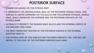 Anatomy of middle ear | PPTX