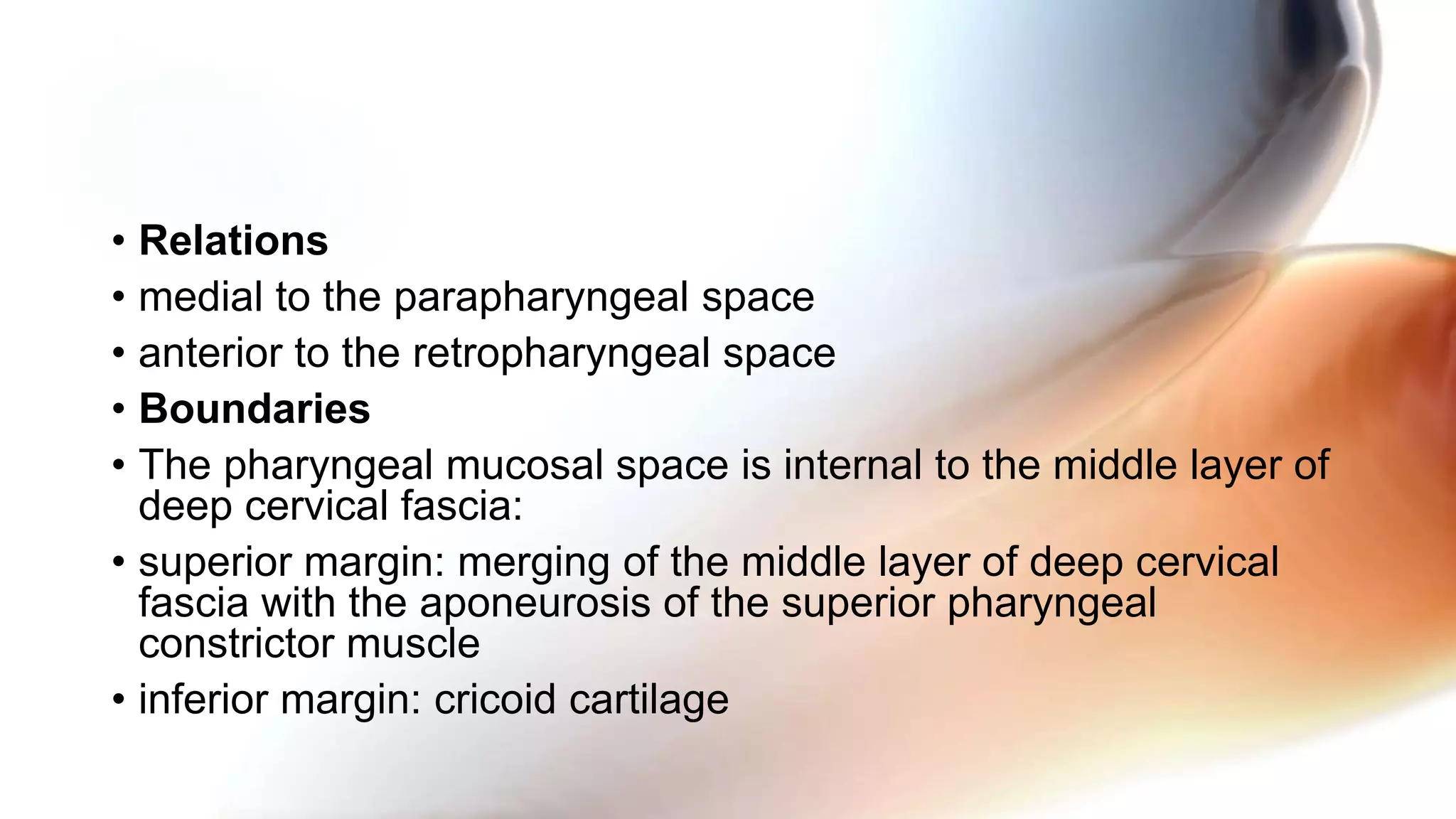 Anatomy of deep neck spaces | PPTX