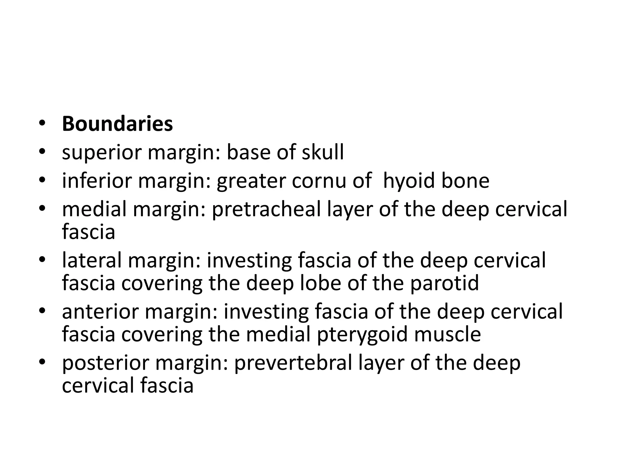 Radiological approach to neck spaces | PPTX