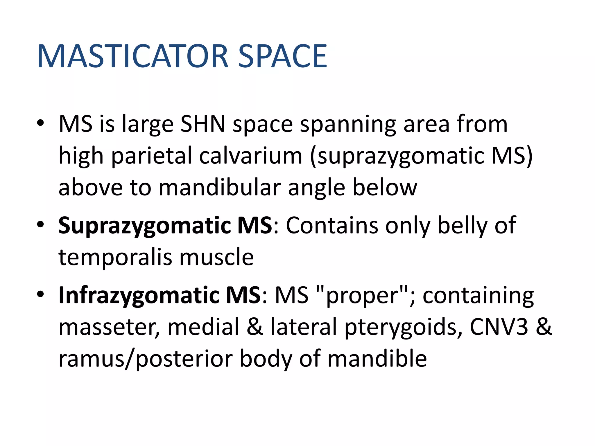 Radiological approach to neck spaces | PPTX