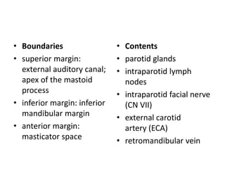 Radiological approach to neck spaces | PPTX