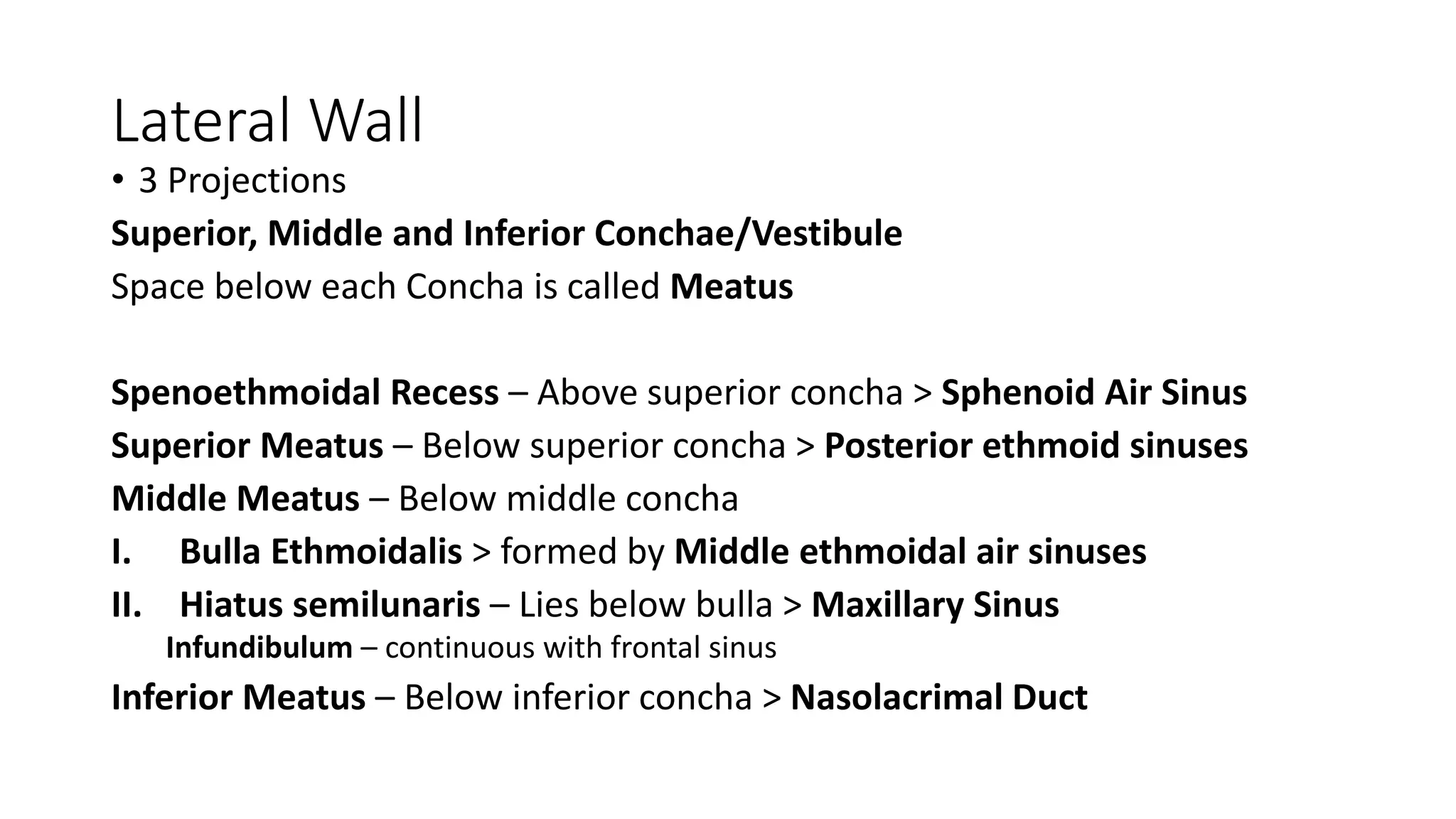 Anatomy of nose, Paranasal Sinuses | PPTX