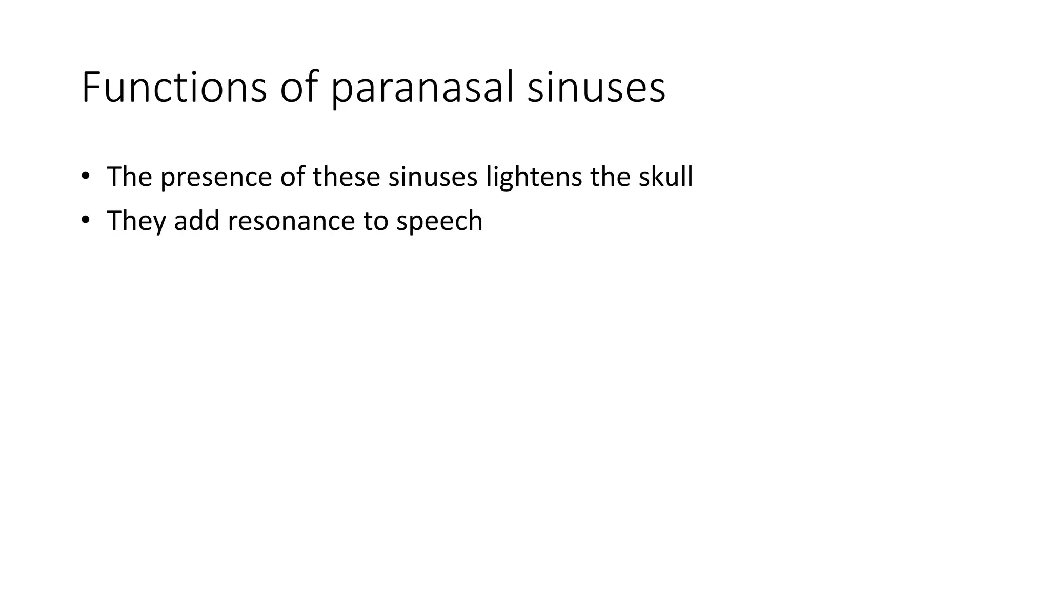 Anatomy of nose, Paranasal Sinuses | PPTX