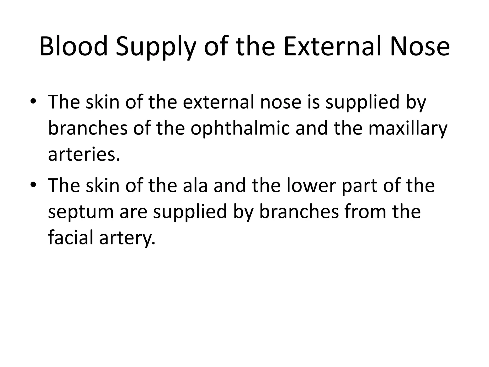 Anatomy of nose and paranasal sinus | PDF