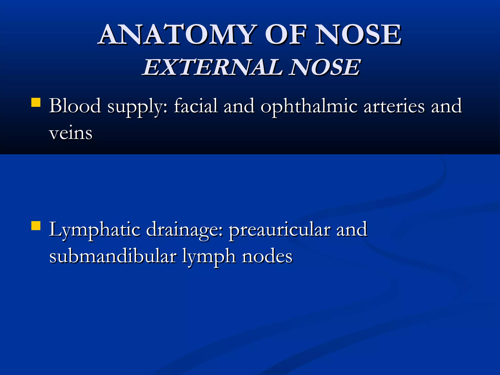 Anatomy of nose and paranasal sinuses | PPT