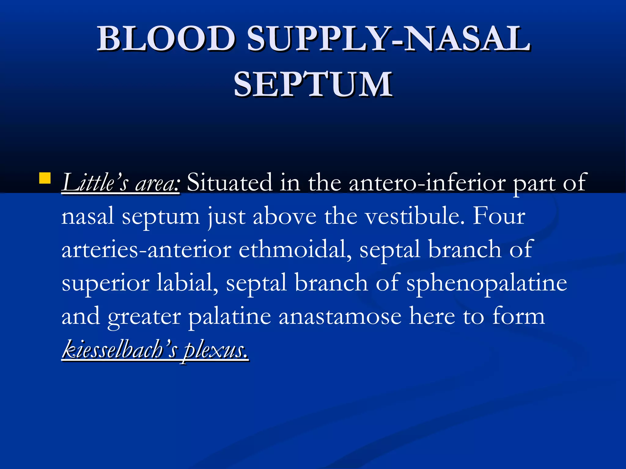Anatomy of nose and paranasal sinuses | PPT