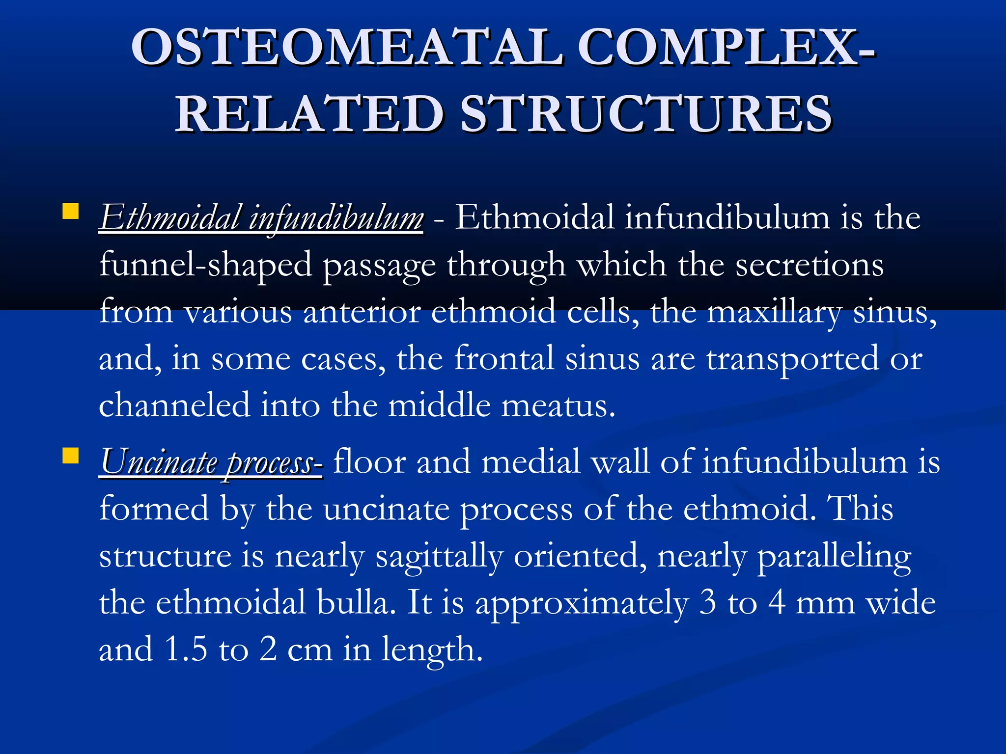 Anatomy of nose and paranasal sinuses | PPT