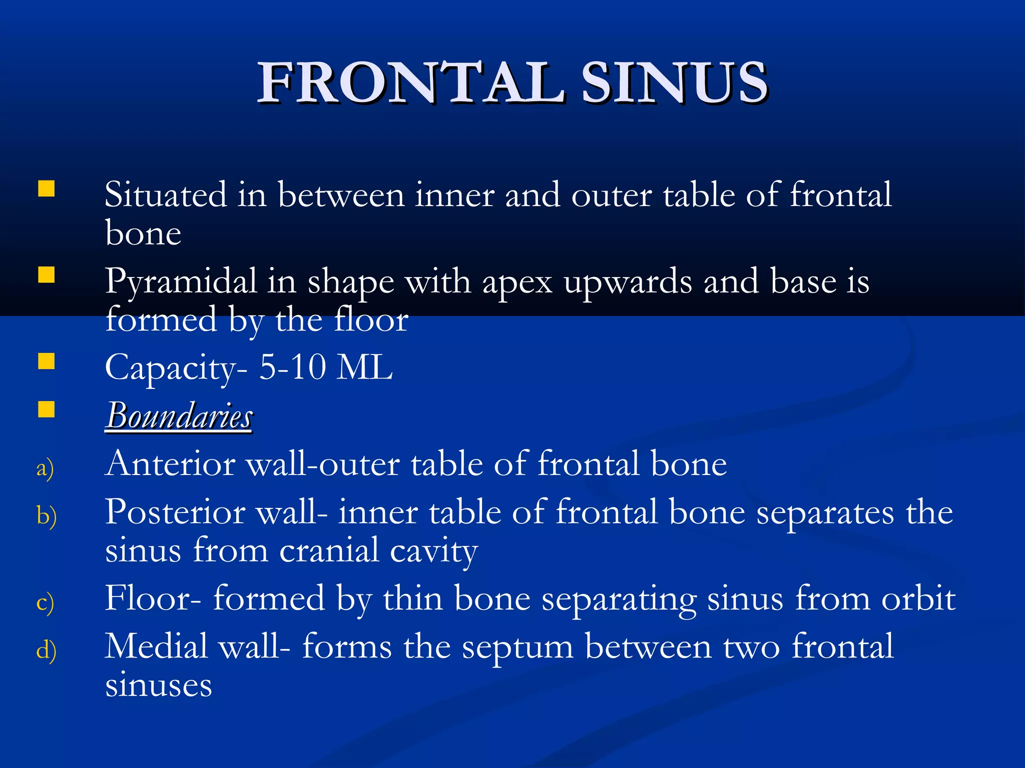 Anatomy of nose and paranasal sinuses | PPT