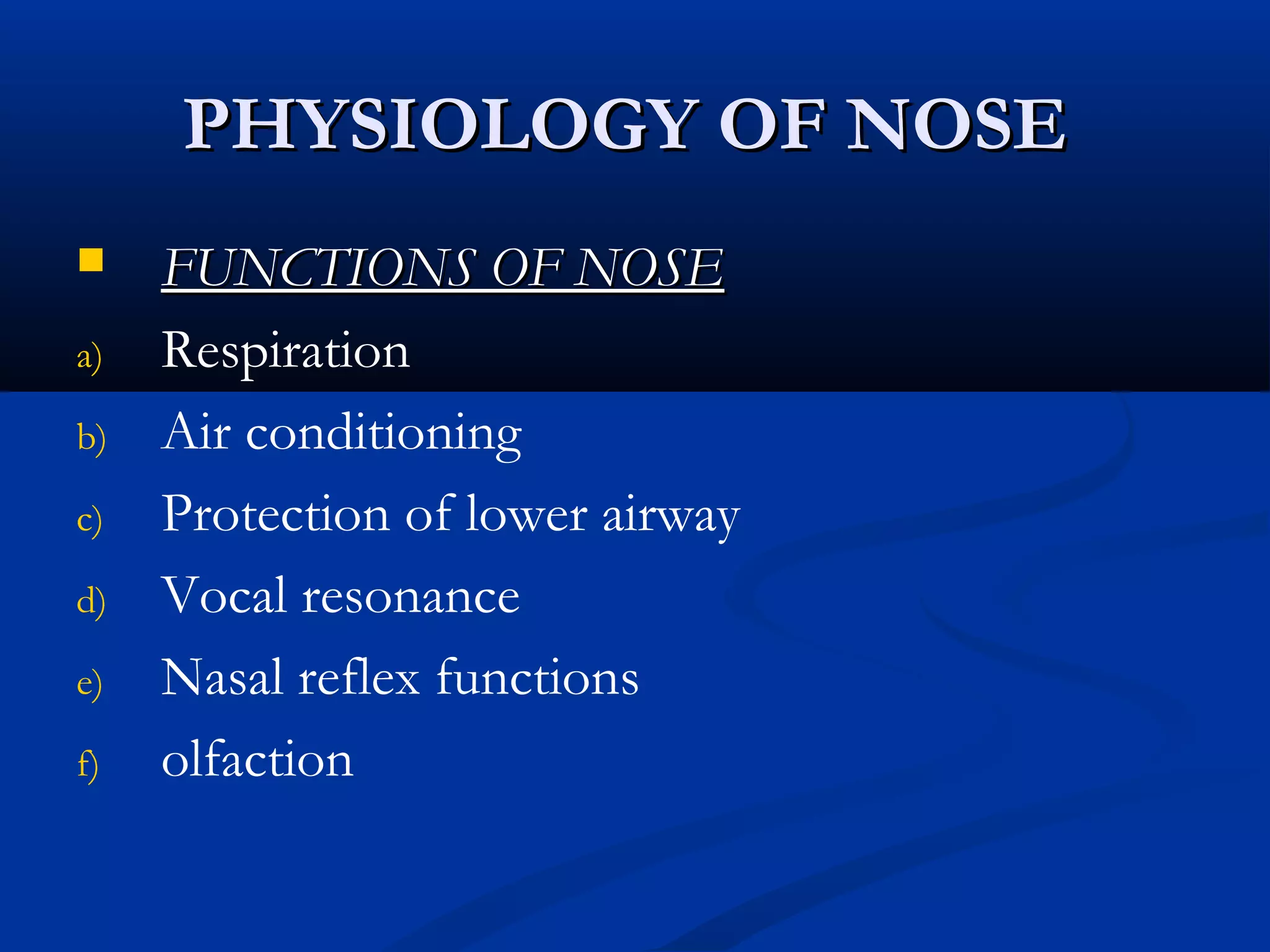 Anatomy of nose and paranasal sinuses | PPT