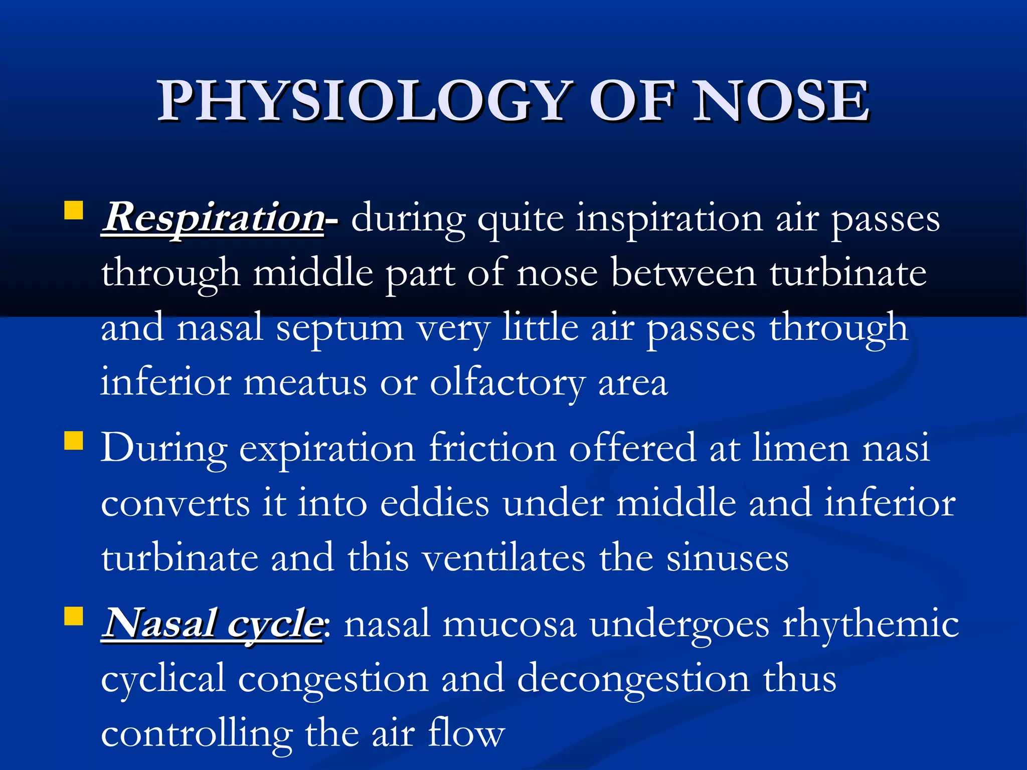 Anatomy of nose and paranasal sinuses | PPT